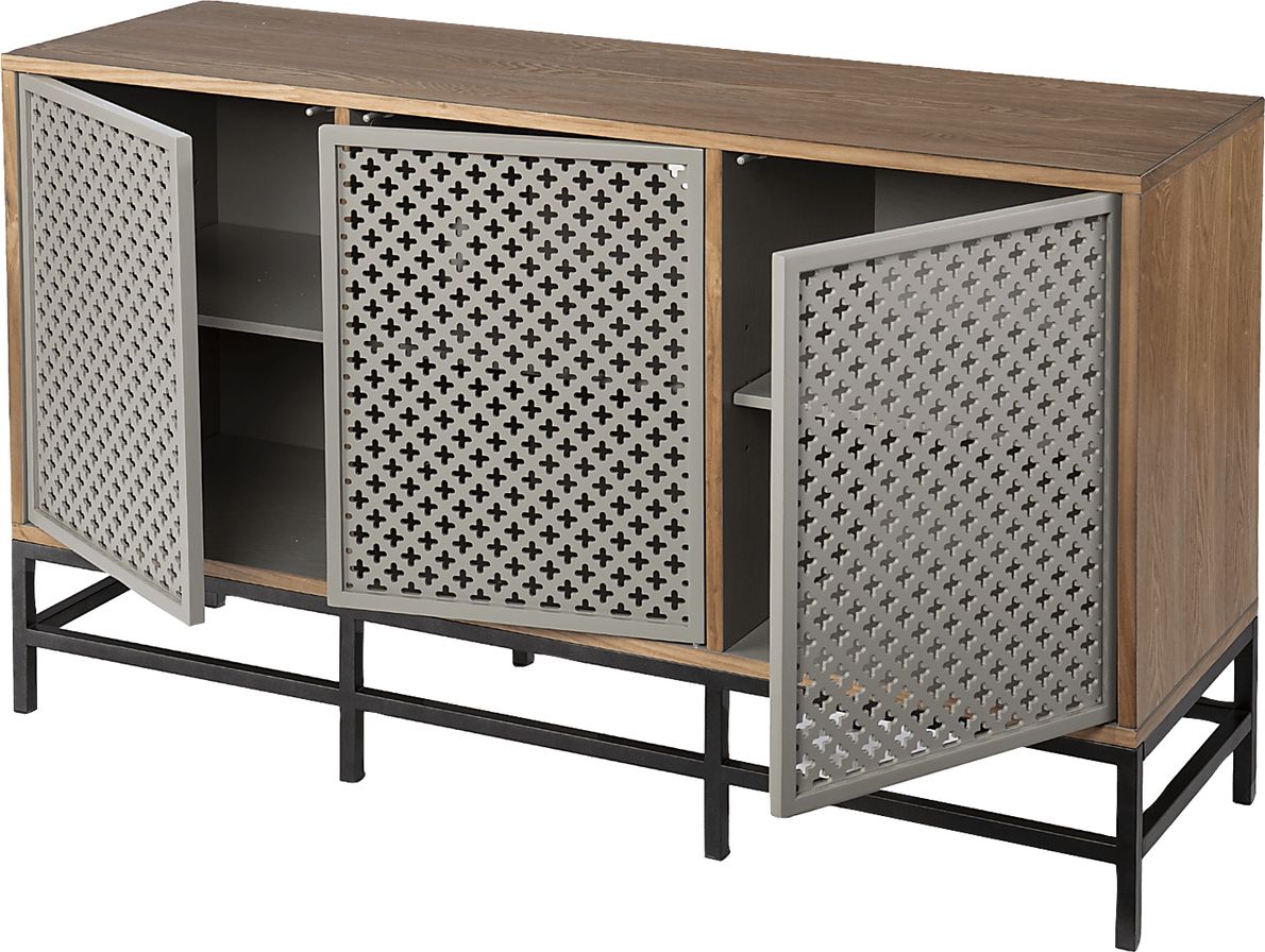 Jonwood Natural 52 in. Console - Rooms To Go