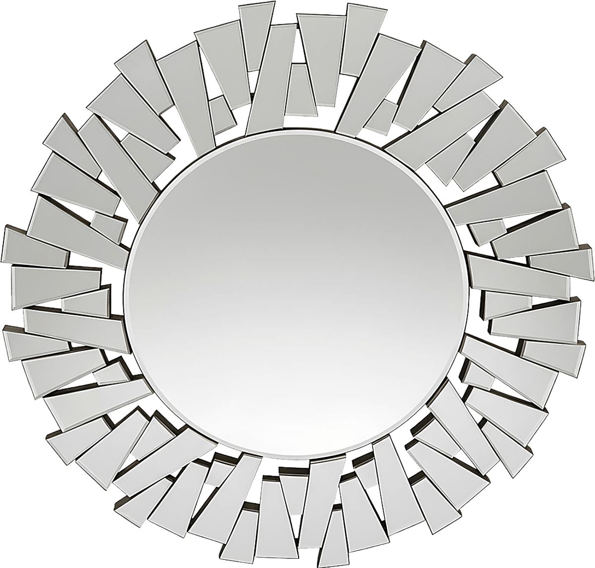 Anthony Silver Gray Mirror | Rooms to Go