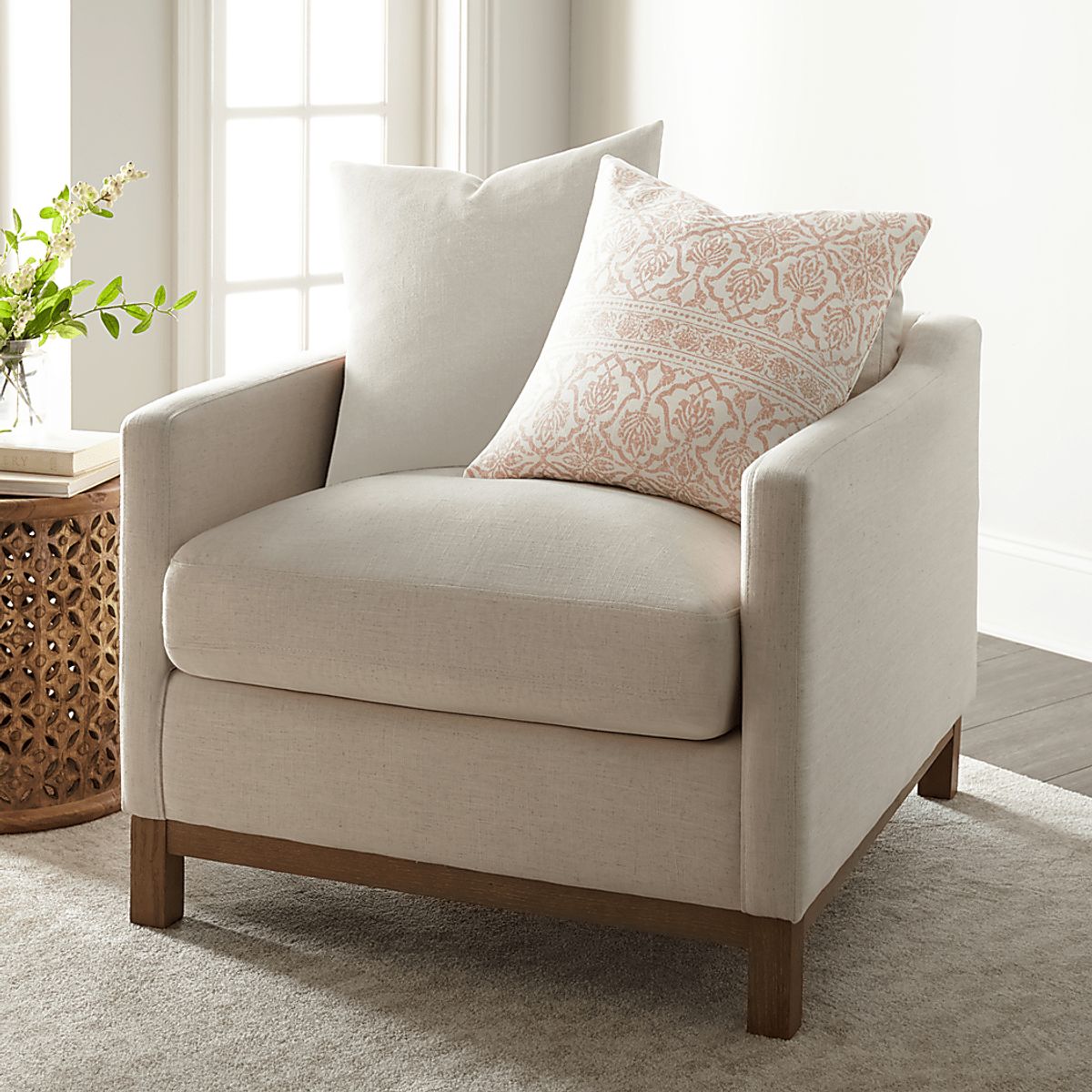 Joyce Anne Pink Throw Pillow Set Of 2 | Rooms to Go