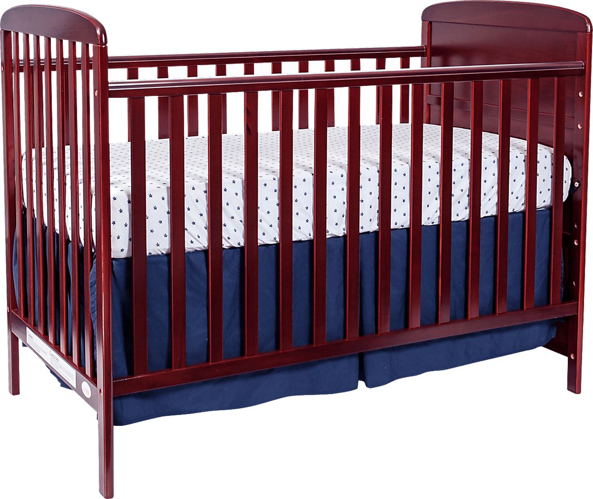 Julian Park Brown Cherry Dark Wood Crib | Rooms to Go