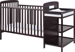 Julian Park Espresso Dark Wood Crib | Rooms to Go