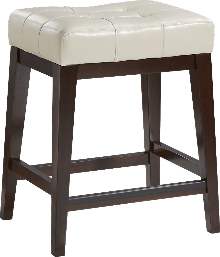 Julian Place Vanilla Kyoto Stool - Rooms To Go