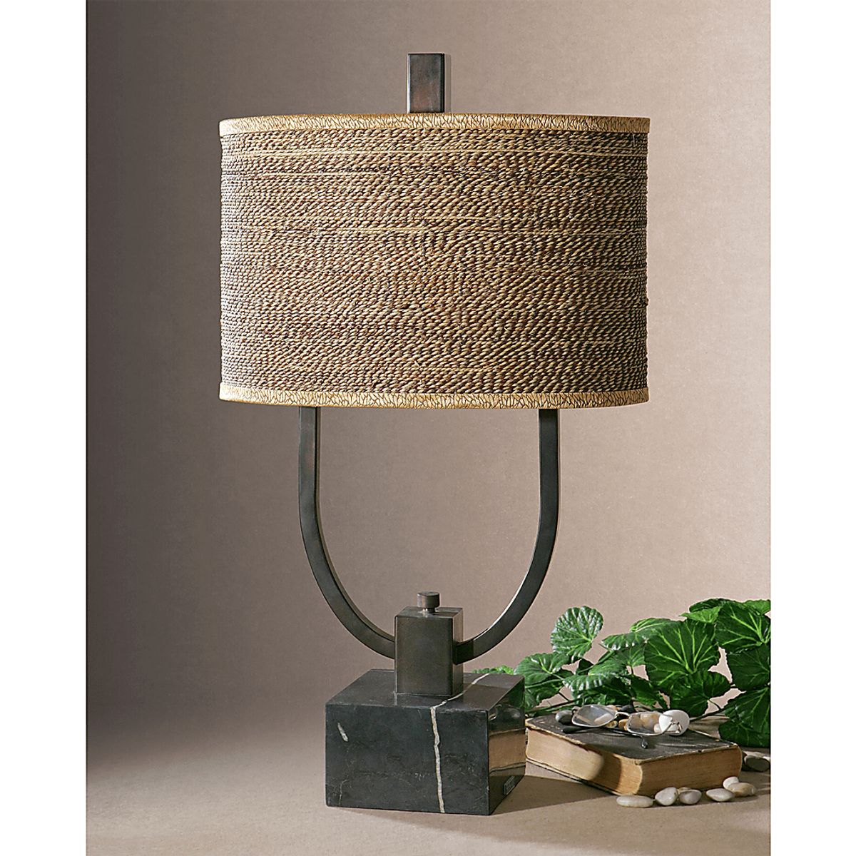 Juliana Hills Bronze Brown,Yellow Table Lamp | Rooms to Go
