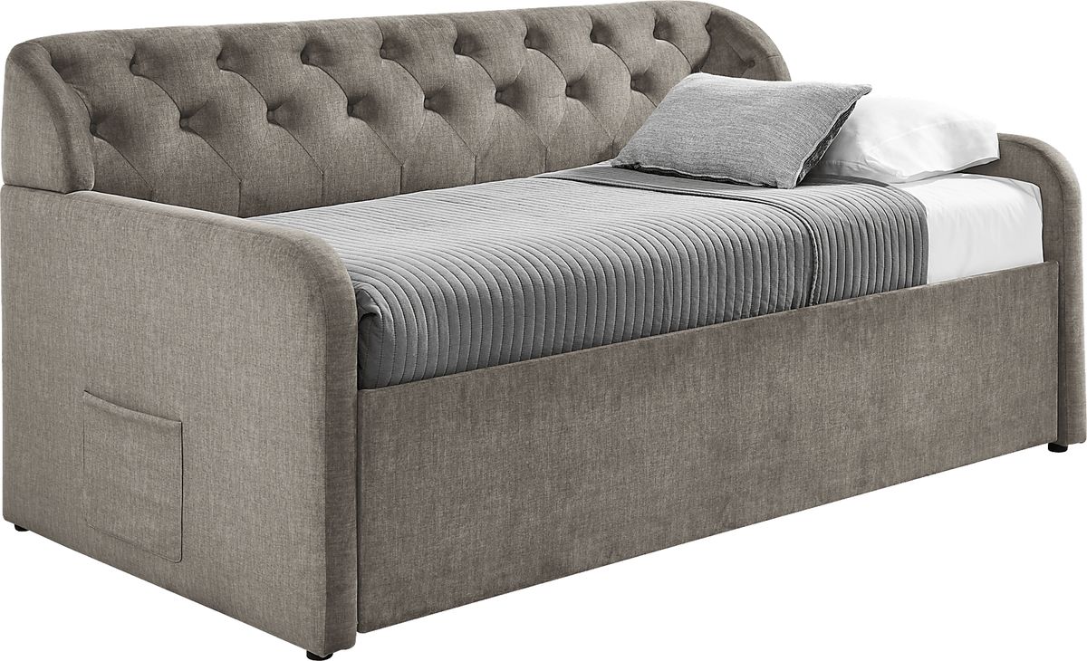 Juliet 4 Pc Gray Daybed With Trundle | Rooms to Go