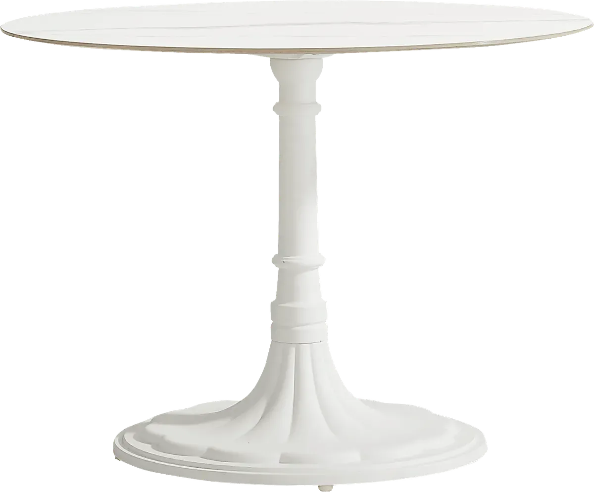 Juliette II 5 Pc White Colors,White Sky Blue Aluminum,Wicker Outdoor ...