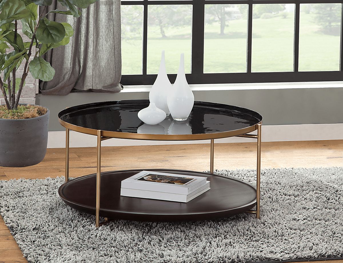 Kabishi Black Black,Colors Coffee Table | Rooms to Go