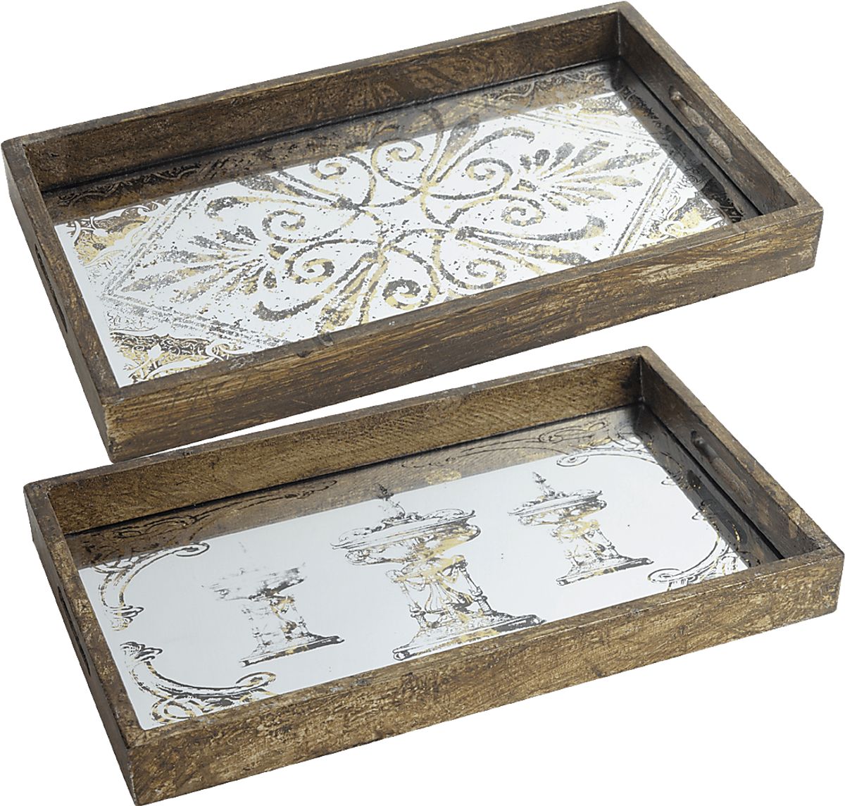 Kaeden Brown,Multi,White Tray | Rooms to Go