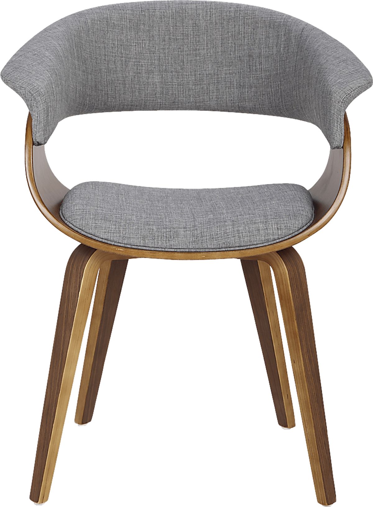 Kahmiel I Gray Polyester Fabric Arm Chair, Set Of 2 | Rooms to Go
