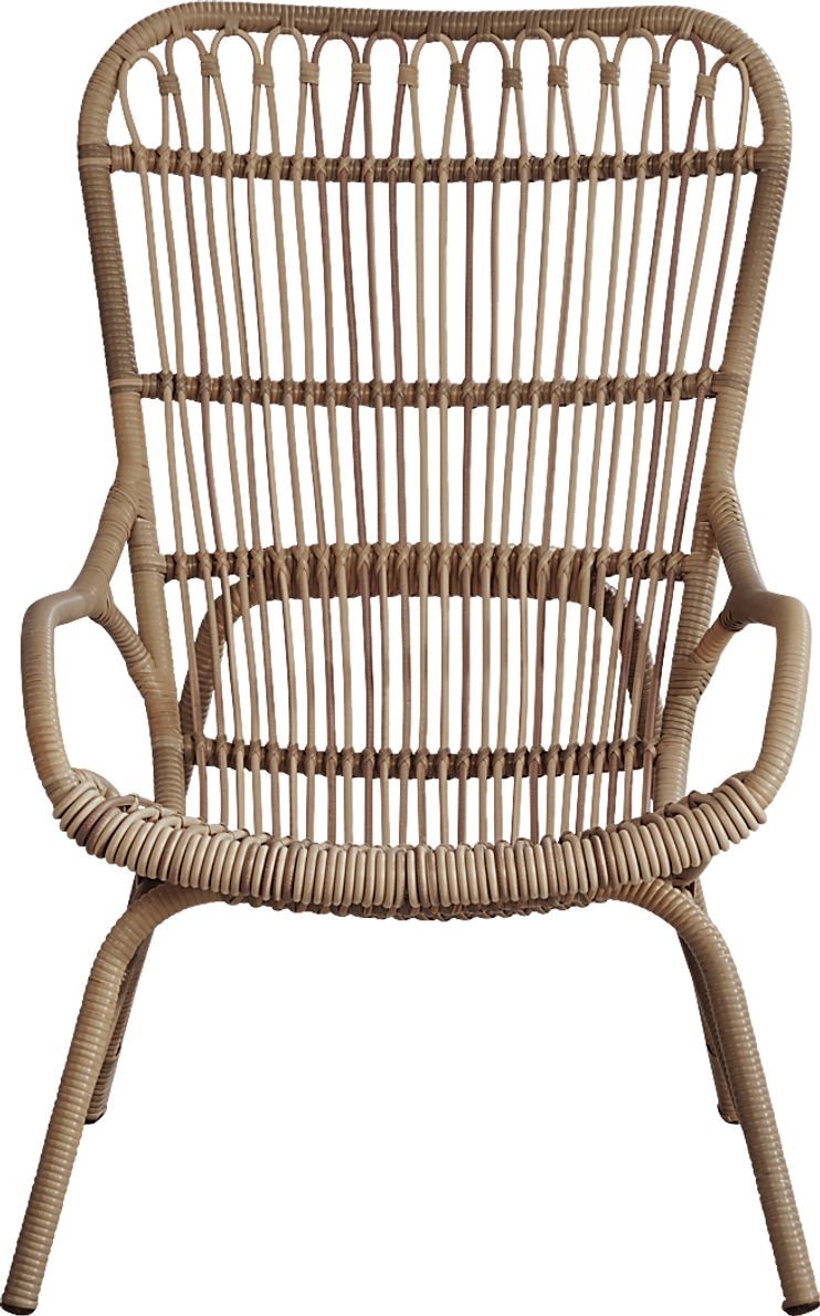 Kain Natural Outdoor Lounge Chair - Rooms To Go