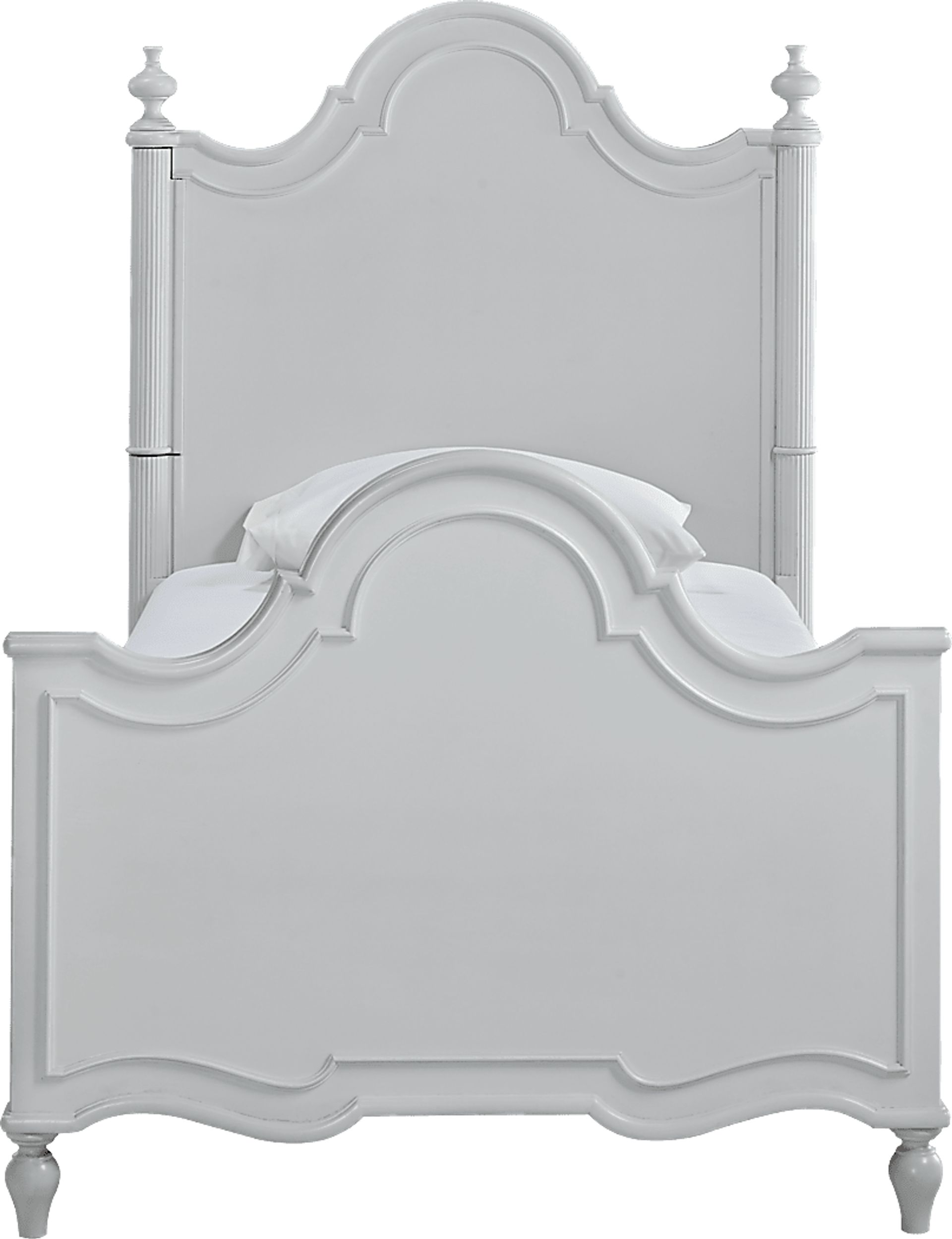 Smartstuff Kaitlyn Gray 3 Pc Twin Reading Bed | Rooms to Go