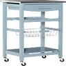 Kalany Blue Colors Kitchen Cart | Rooms to Go