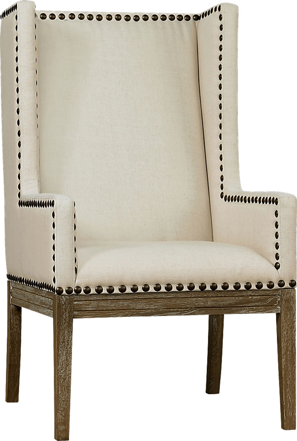 Kalden Beige Textured Accent Chair | Rooms to Go