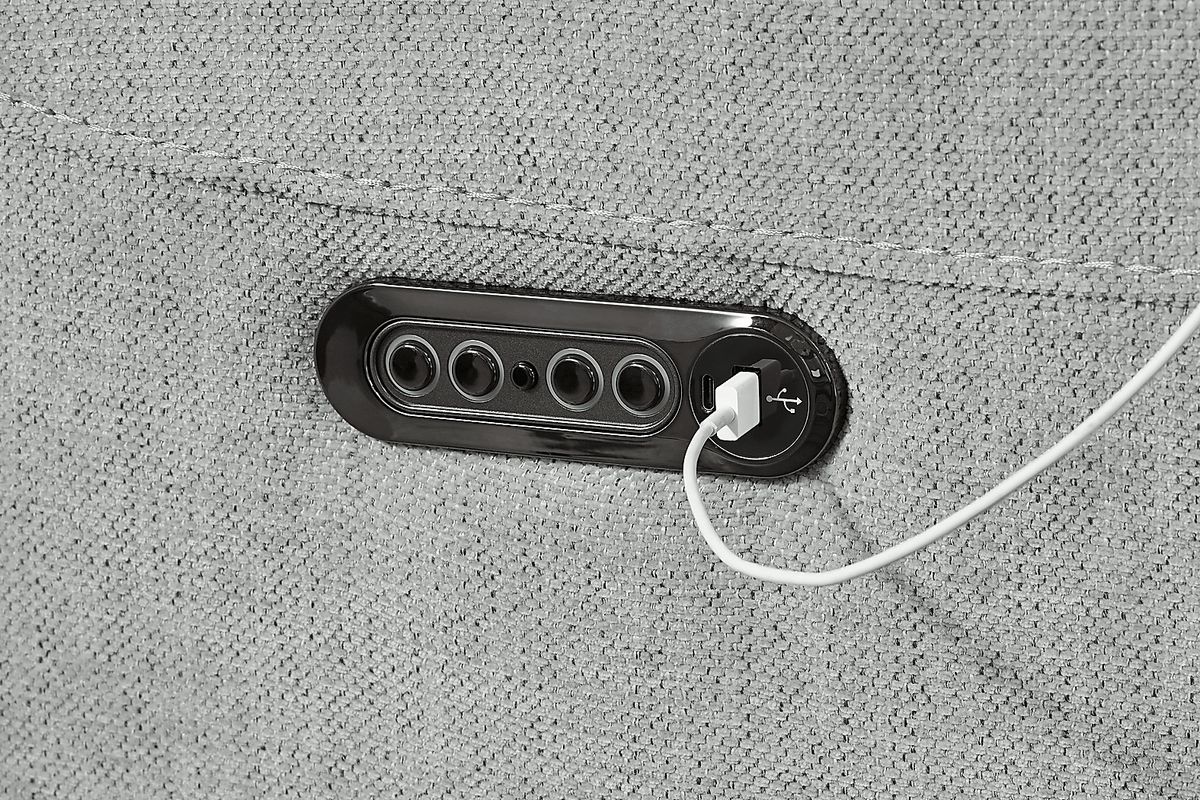 Kamden Place 8 Pc Seafoam Green Woven Dual Power Reclining Living Room ...