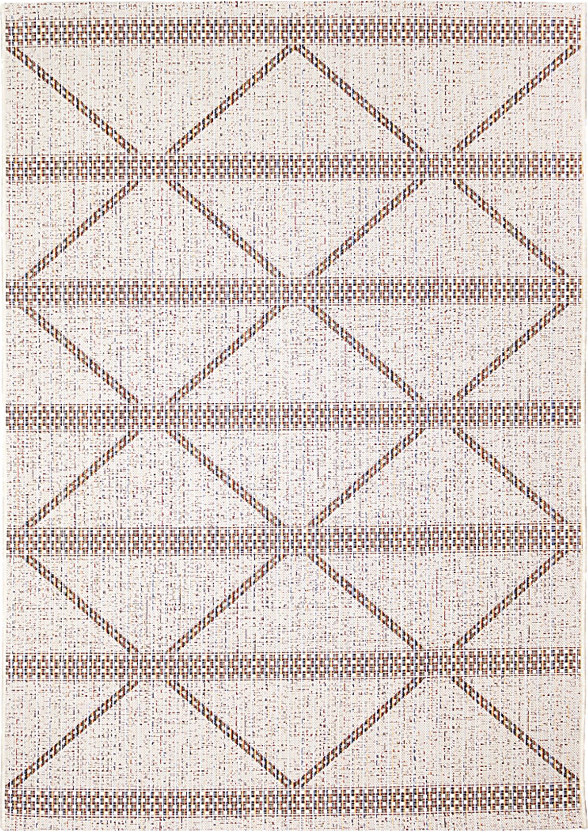 Kamryn Multi Outdoor Rug | Rooms to Go