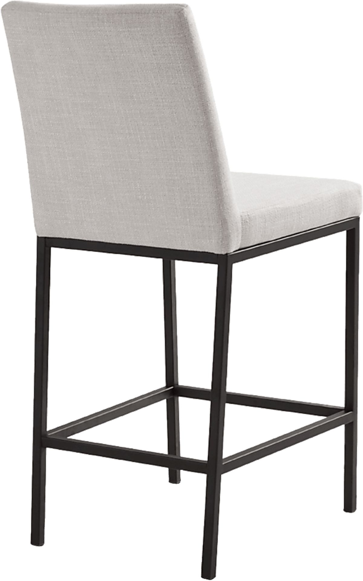 Kanarra Light Gray Polyester Fabric Counter Stool | Rooms to Go