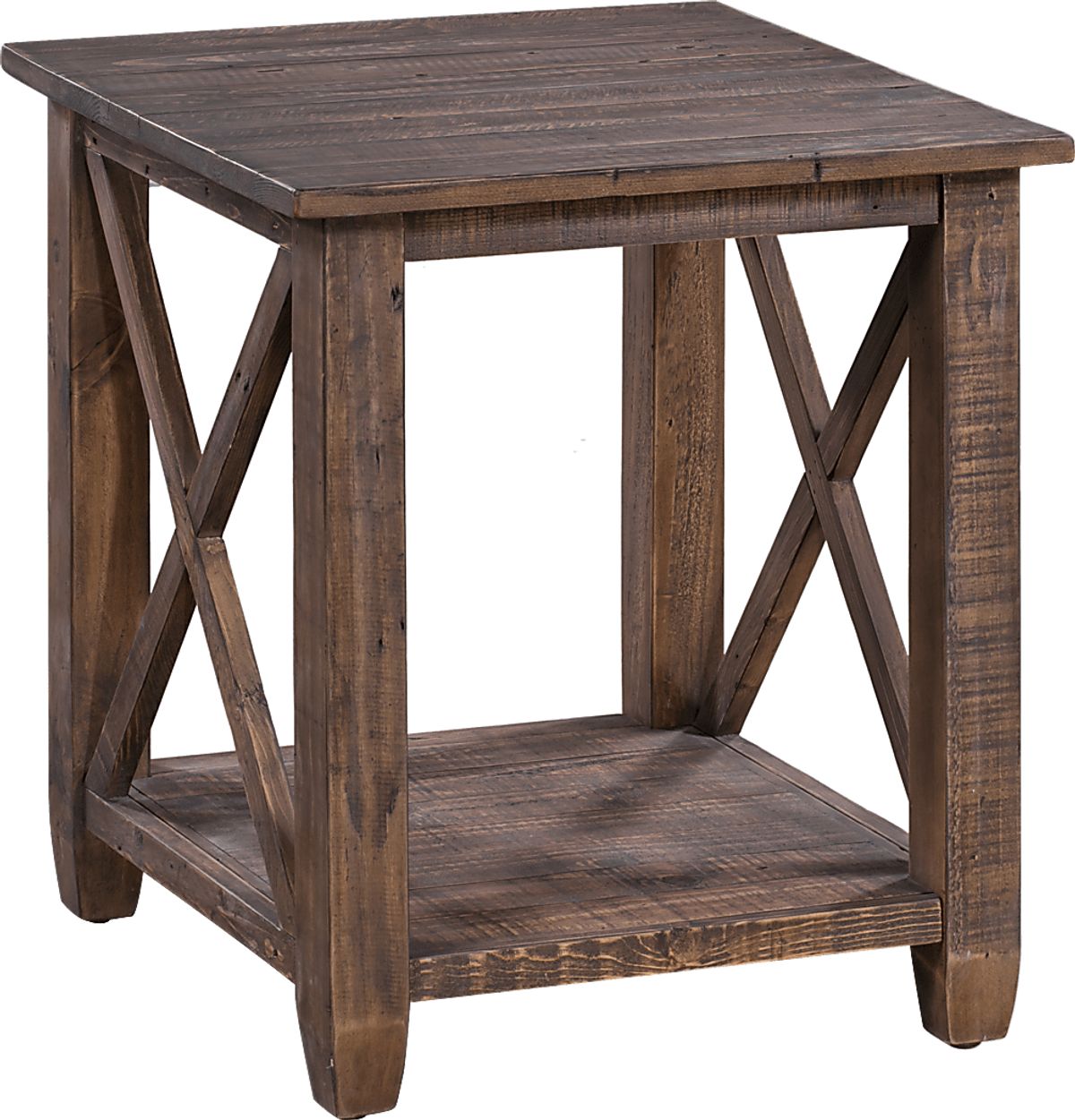 Kardamili Brown Dark Wood End Table | Rooms to Go