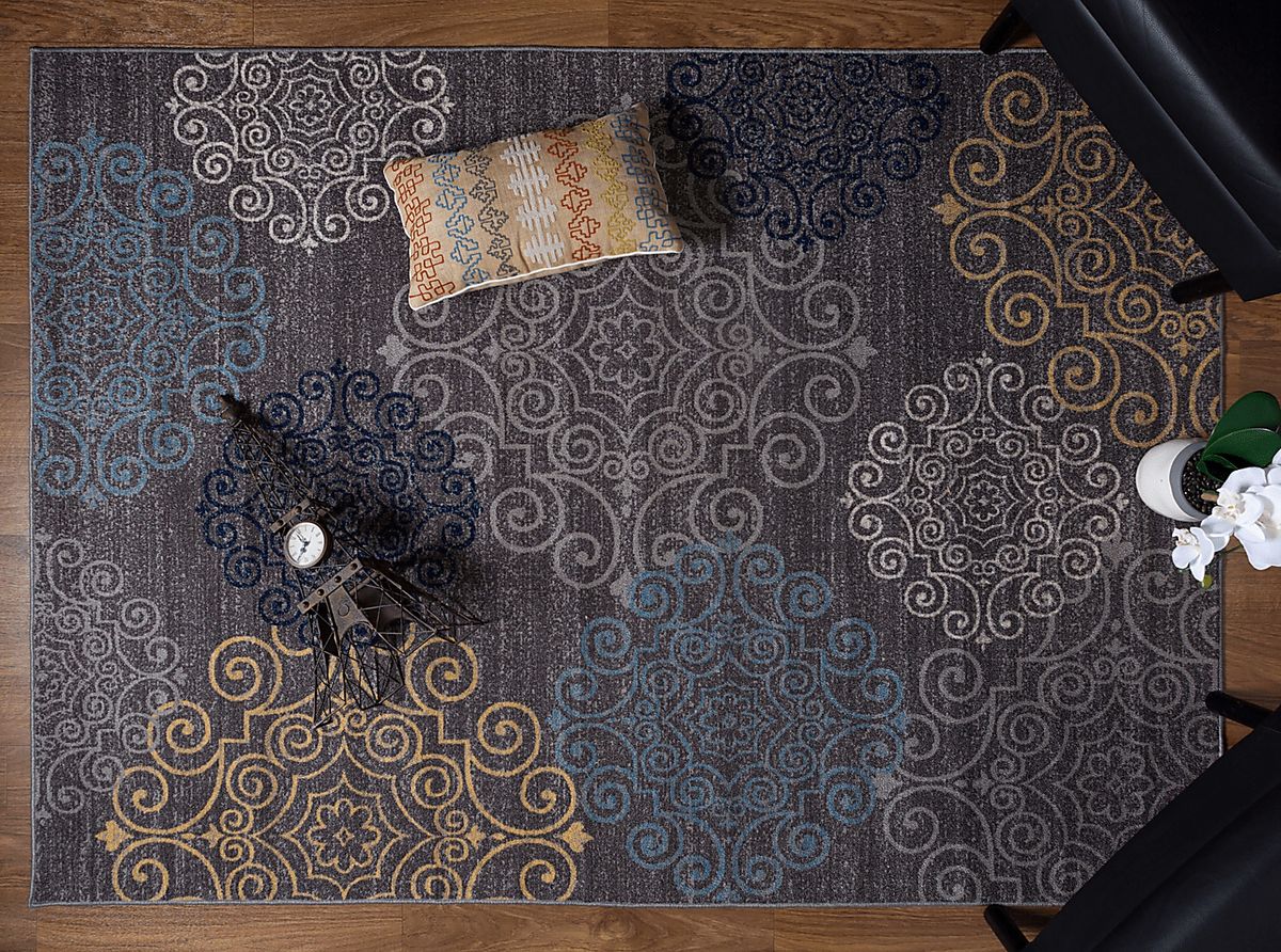 Karlene Gray Rug | Rooms to Go