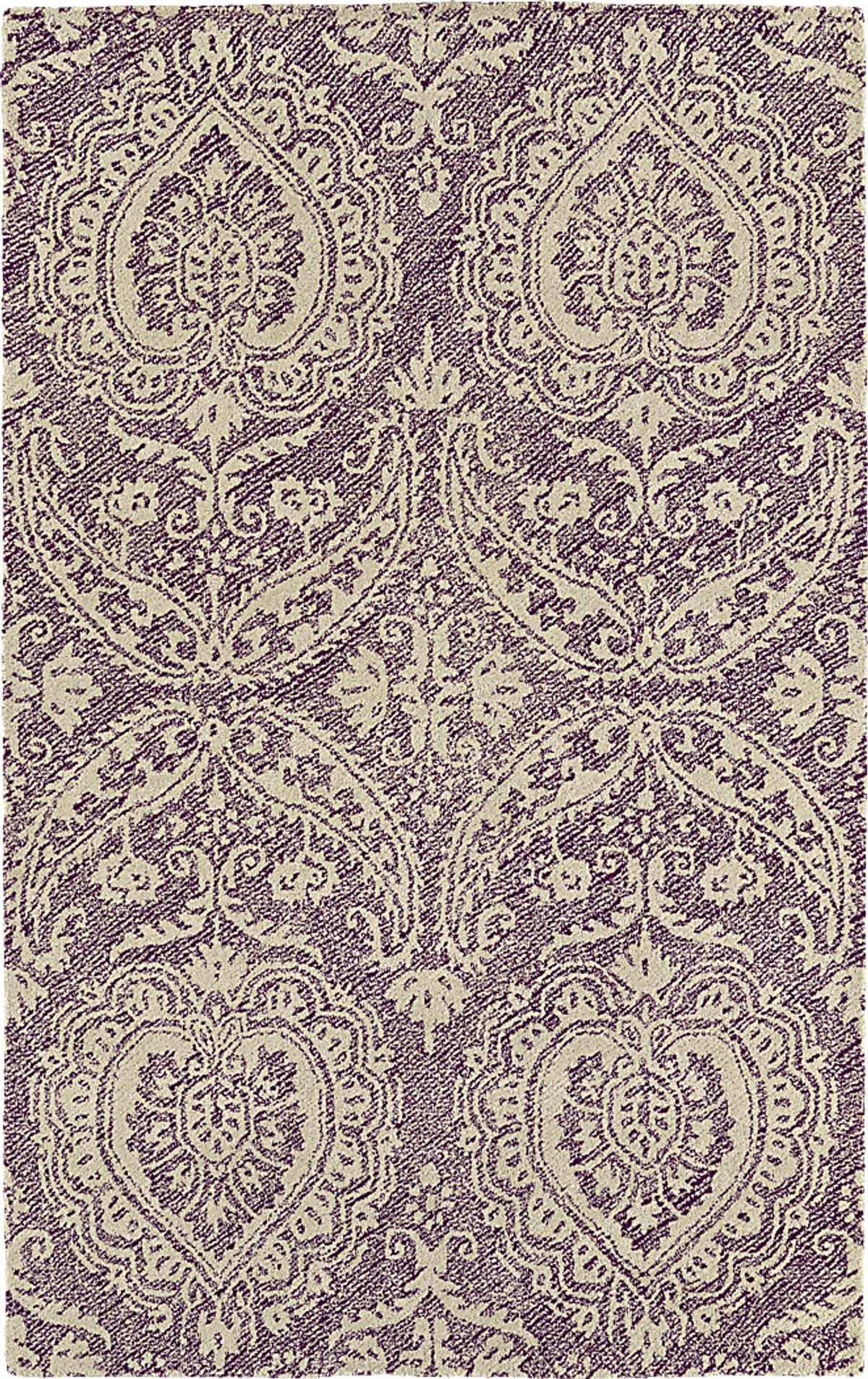 Karwick Purple Red Outdoor Indoor/Outdoor Rug | Rooms to Go