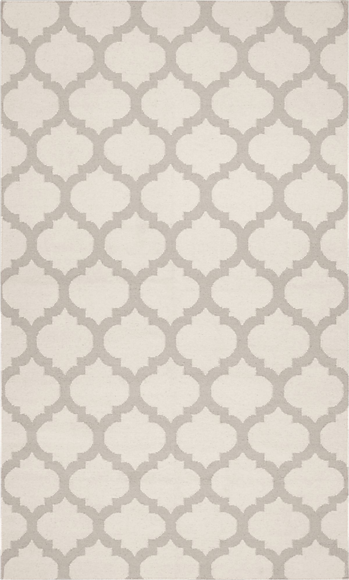 Kasbah Oatmeal Beige Wool Fabric Rug | Rooms to Go