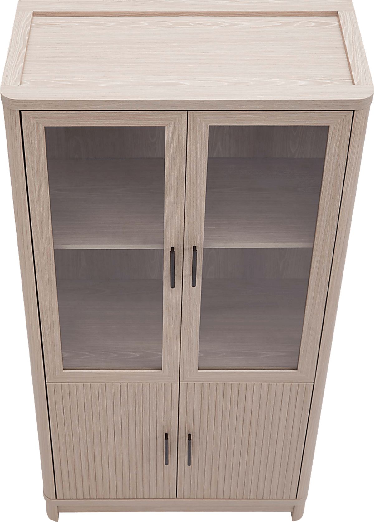 Kassy Beige Bookcase | Rooms to Go