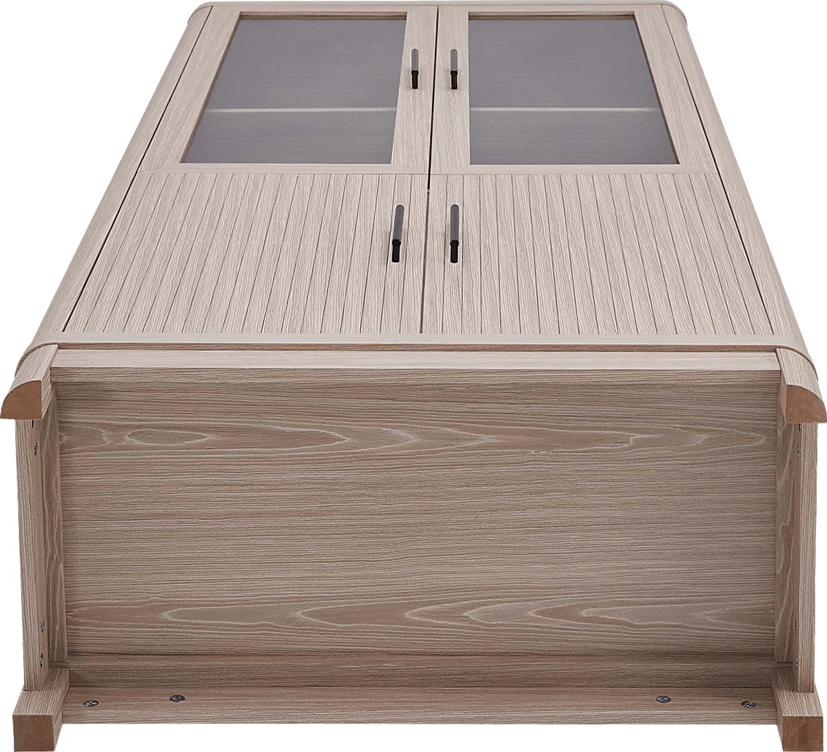 Kassy Beige Bookcase | Rooms to Go