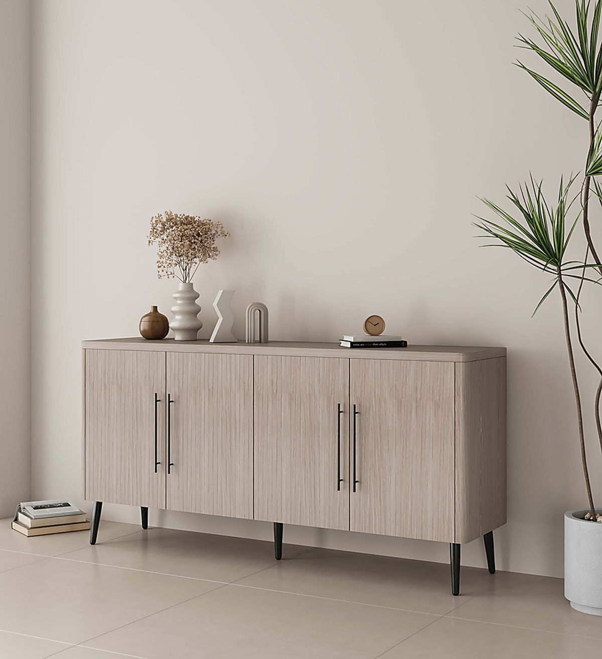 Kassy Beige Sideboard | Rooms to Go