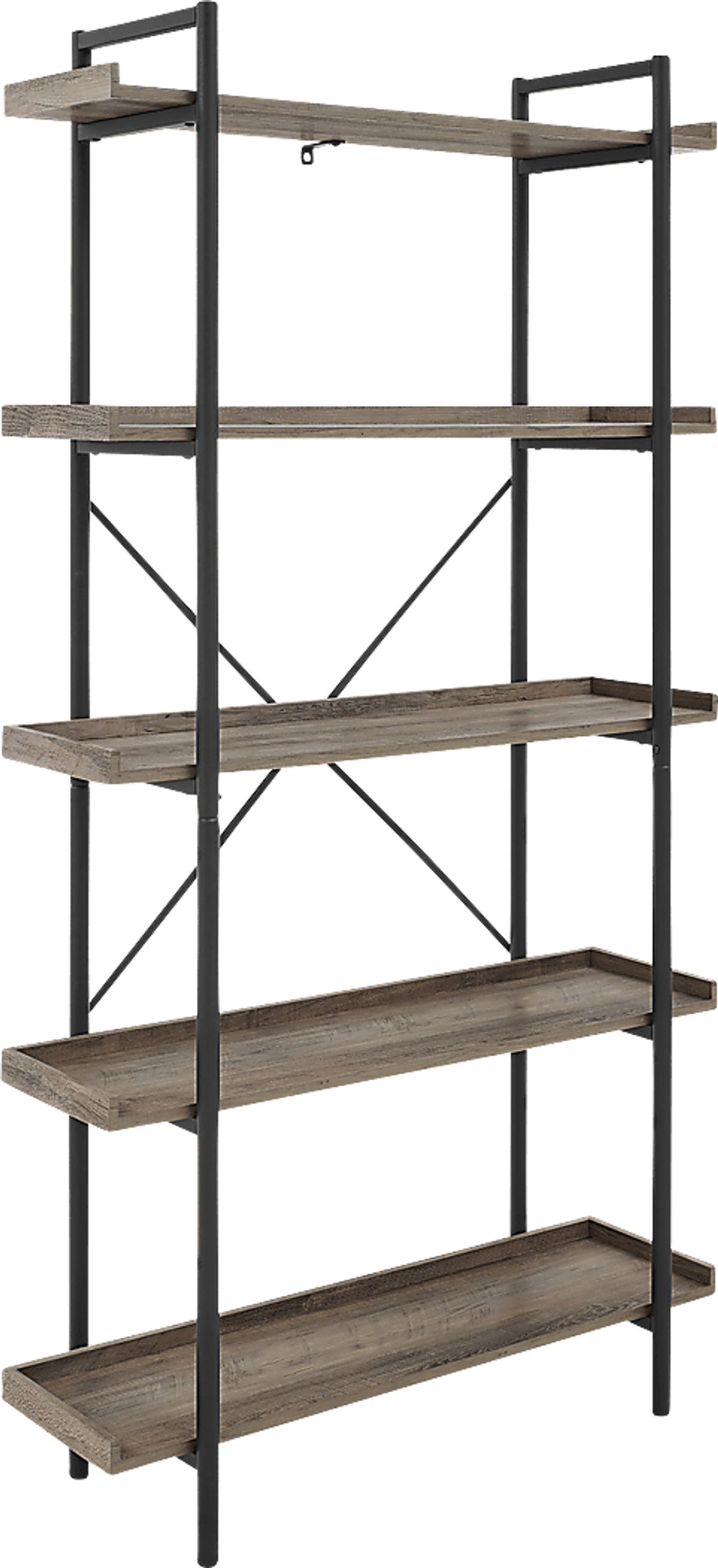 Kathwood Gray Bookcase | Rooms to Go