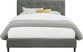 Kaylan Gray 3 Pc Queen Upholstered Bed - Rooms To Go