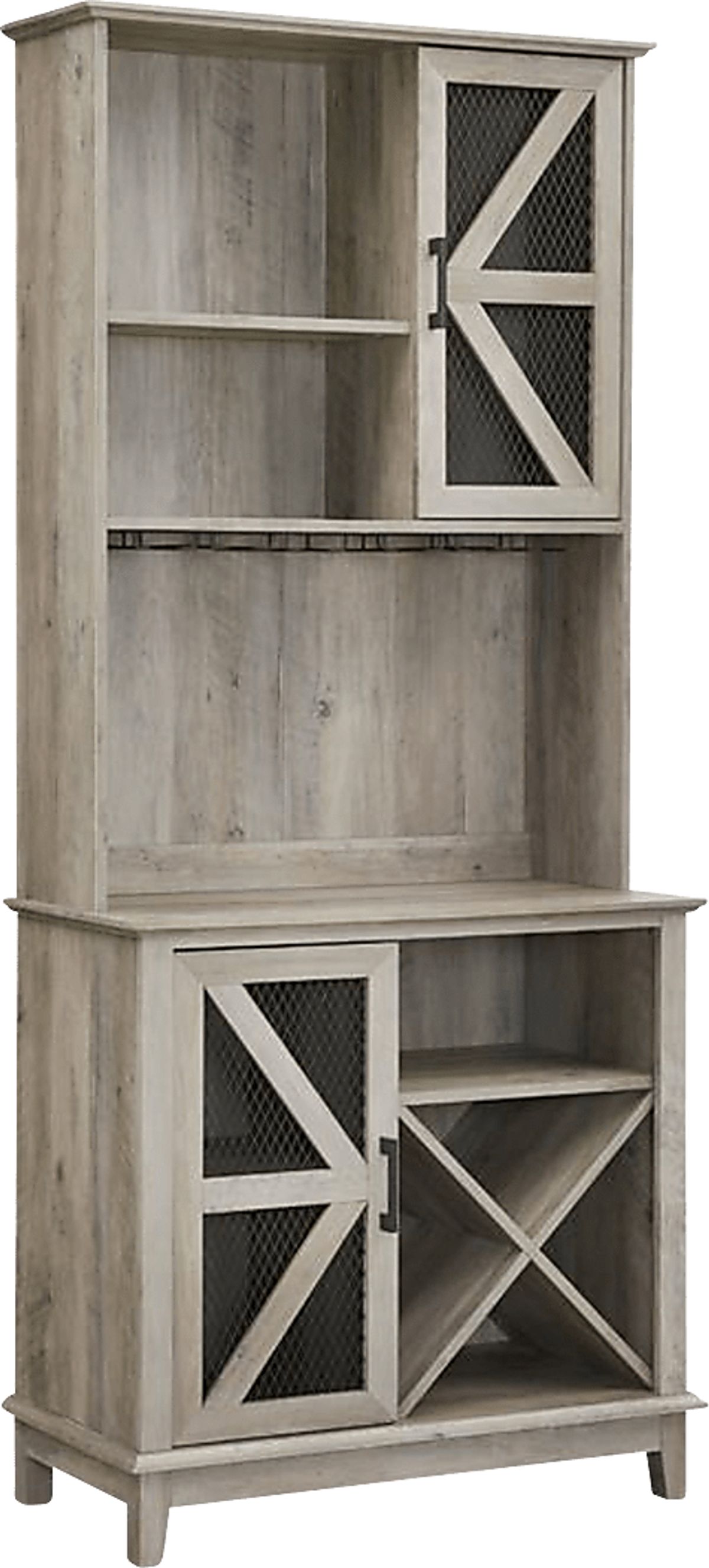Kazia Gray Bar Cabinet | Rooms to Go