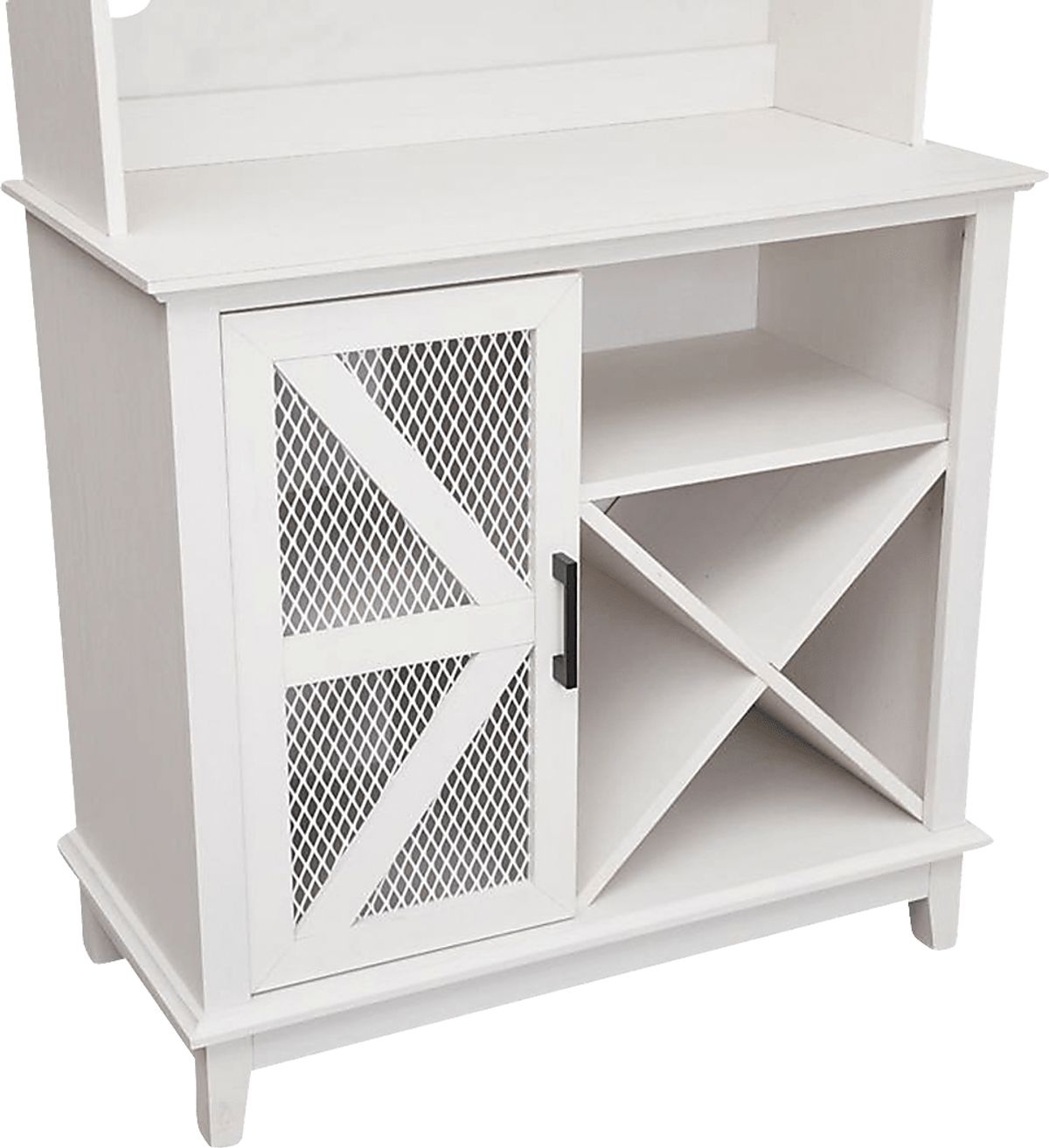 Kazia White Colors,White Bar Cabinet | Rooms to Go