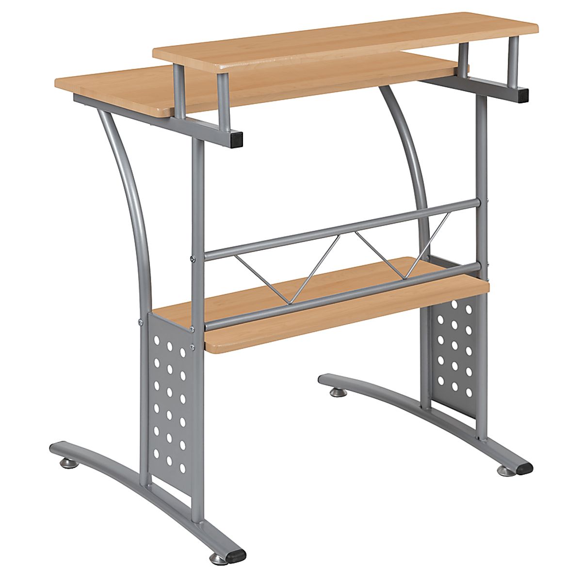 Keagon Maple Light Wood Desk | Rooms to Go