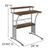 Keagon Walnut Desk - Rooms To Go