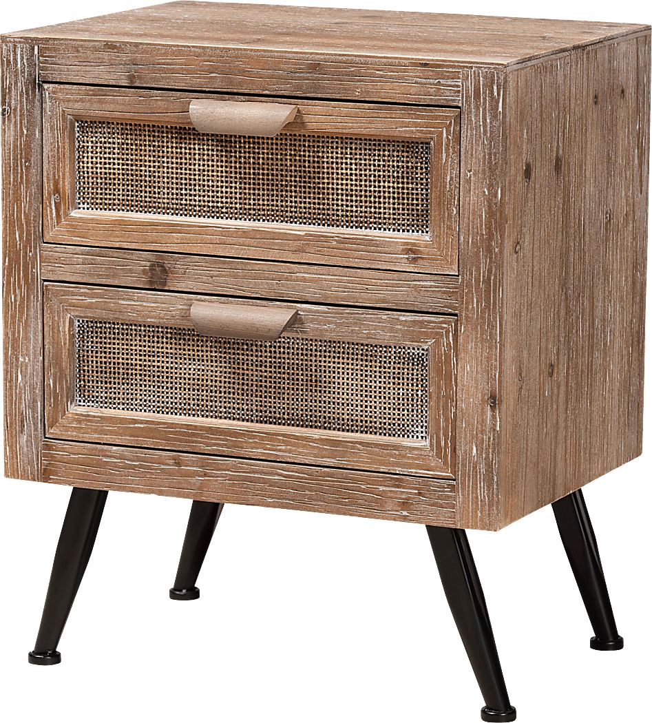 Keara Brown Dark Wood End Table | Rooms to Go