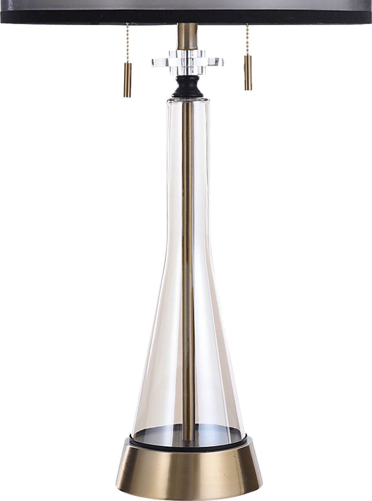 Keating Park Clear White Table Lamp | Rooms to Go