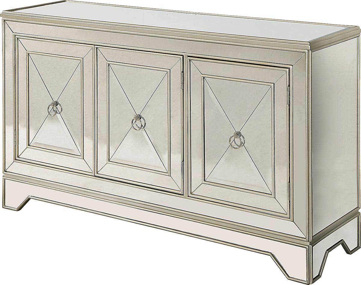 Kedgewick Gold Colors,Metal Accent Cabinet | Rooms to Go