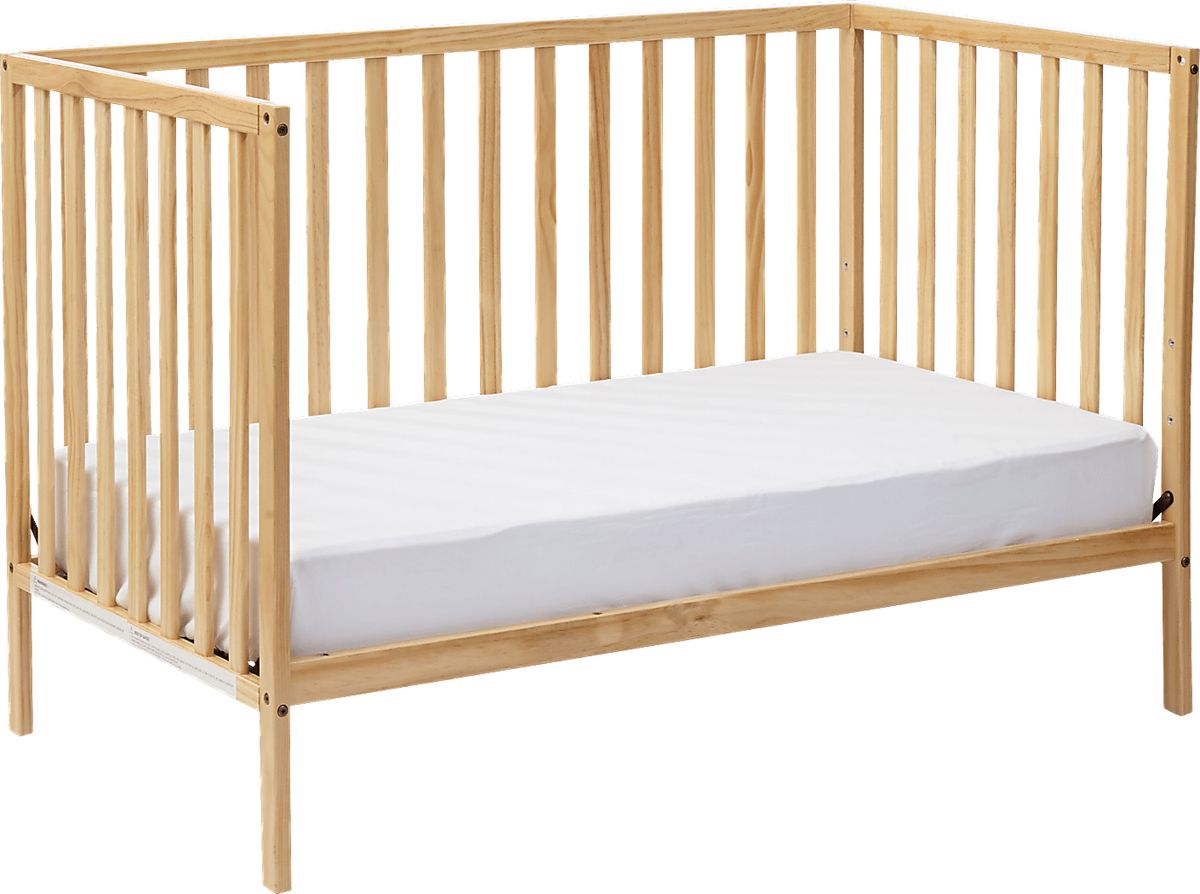 Kelby Cove Natural Light Wood Crib | Rooms to Go