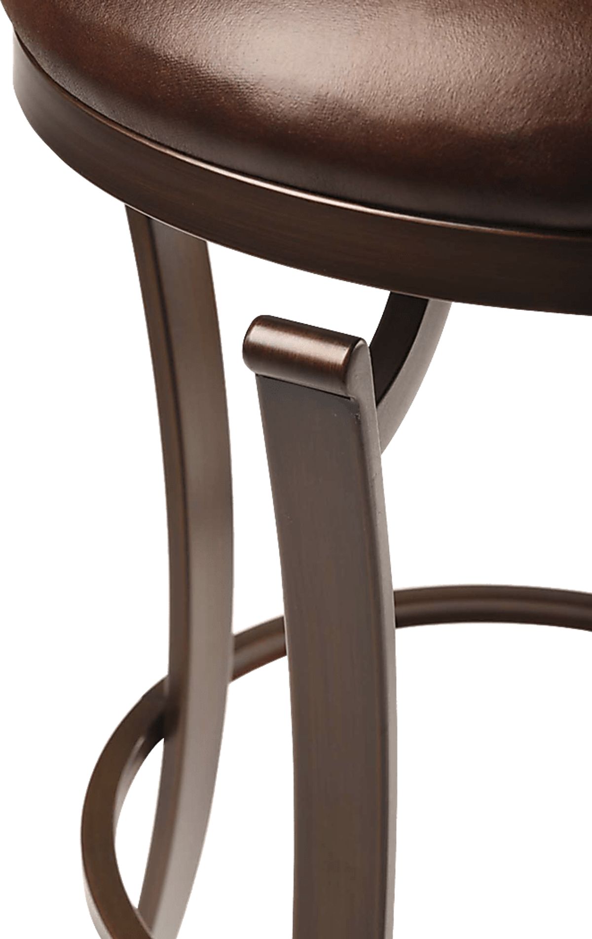 Kelford Bronze Metal Brown Barstool | Rooms to Go