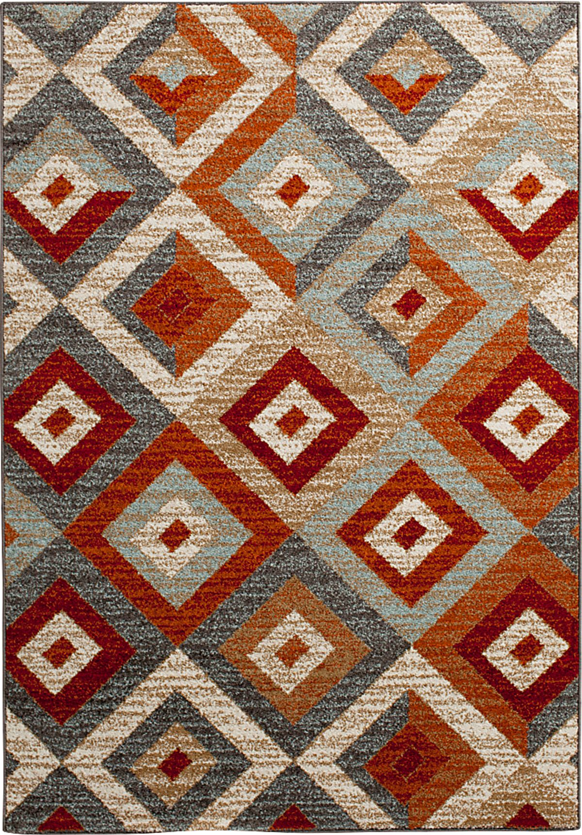 Kelsa Brown Rug | Rooms to Go