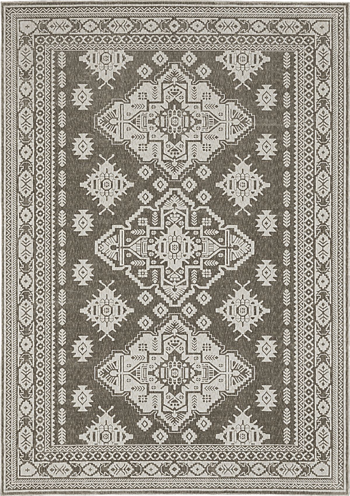 Kemat Gray Rugs | Rooms to Go