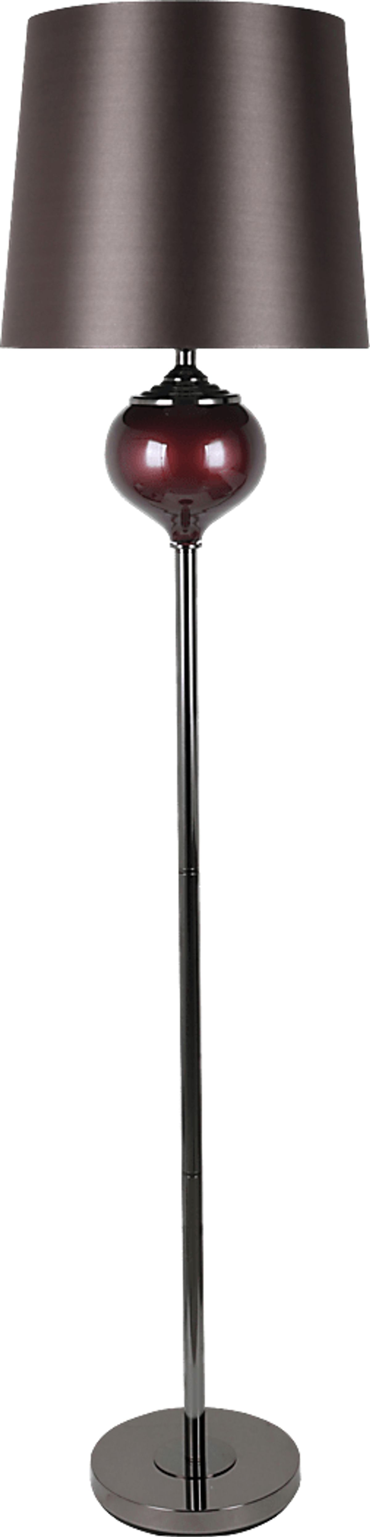 Kemberton Burgundy Red Floor Lamp | Rooms to Go