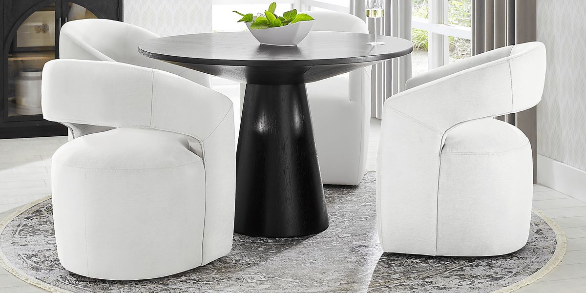 Kendall Black Black,Colors 48" Dining Table | Rooms to Go