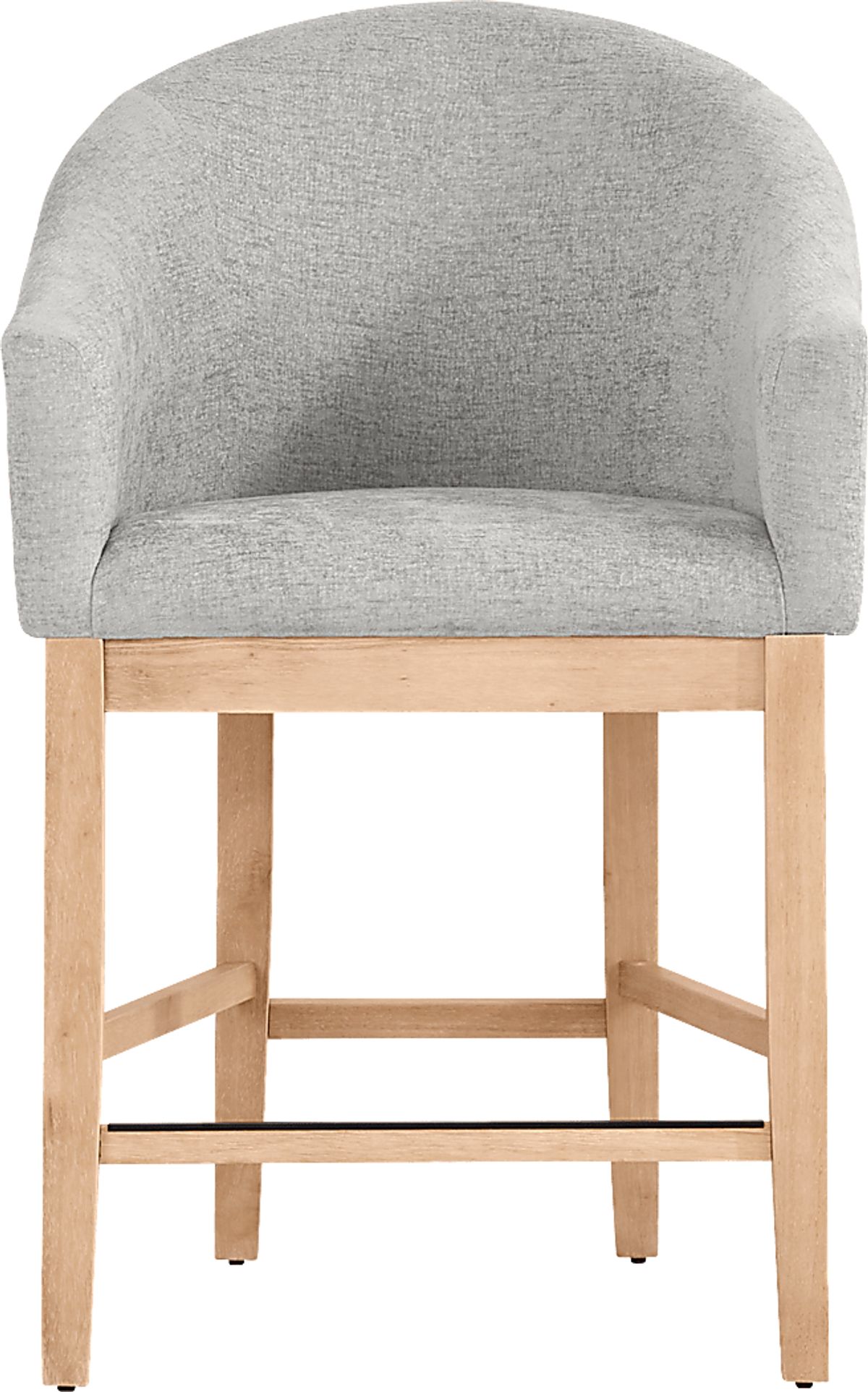 Kendall Natural Light Wood Gray Counter Height Stool | Rooms to Go