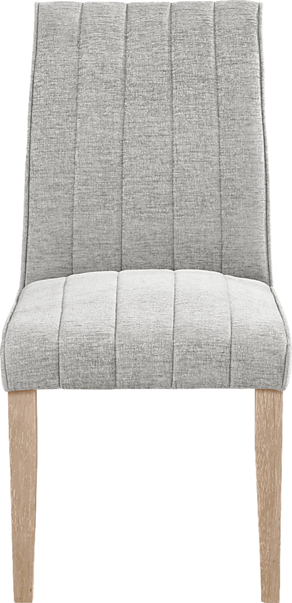 Kendall Natural Light Wood Gray Side Chair | Rooms to Go