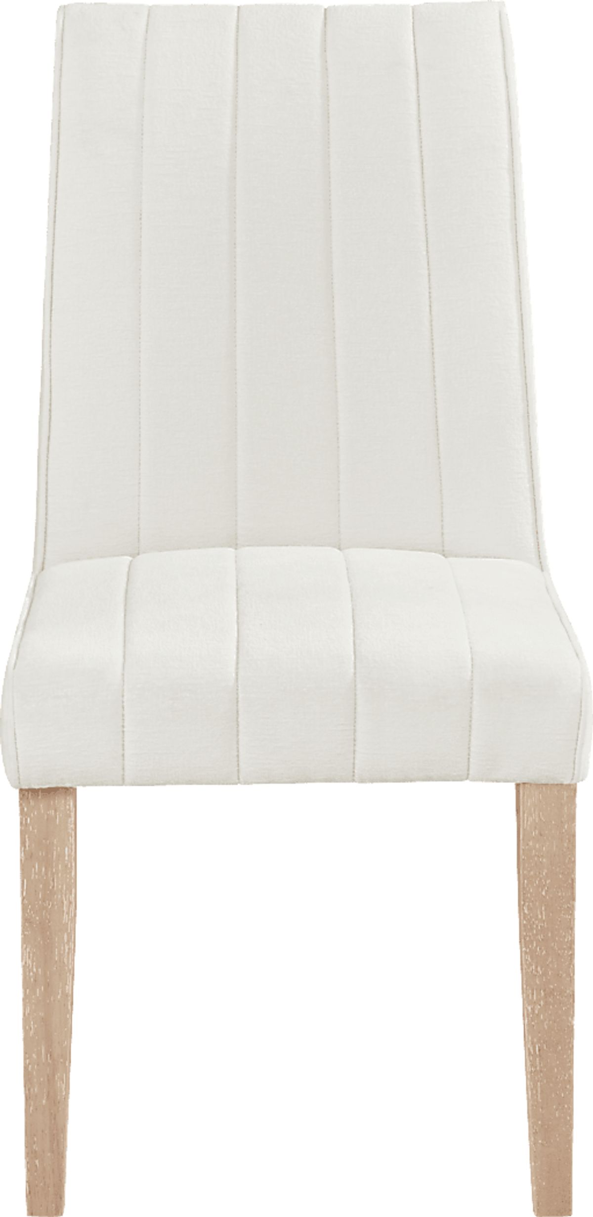 Kendall 5 Pc Natural Light Wood White Dining Room Set With 59" Dining ...