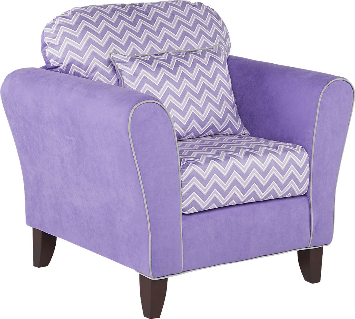 Kenzie Purple Red Chair | Rooms to Go