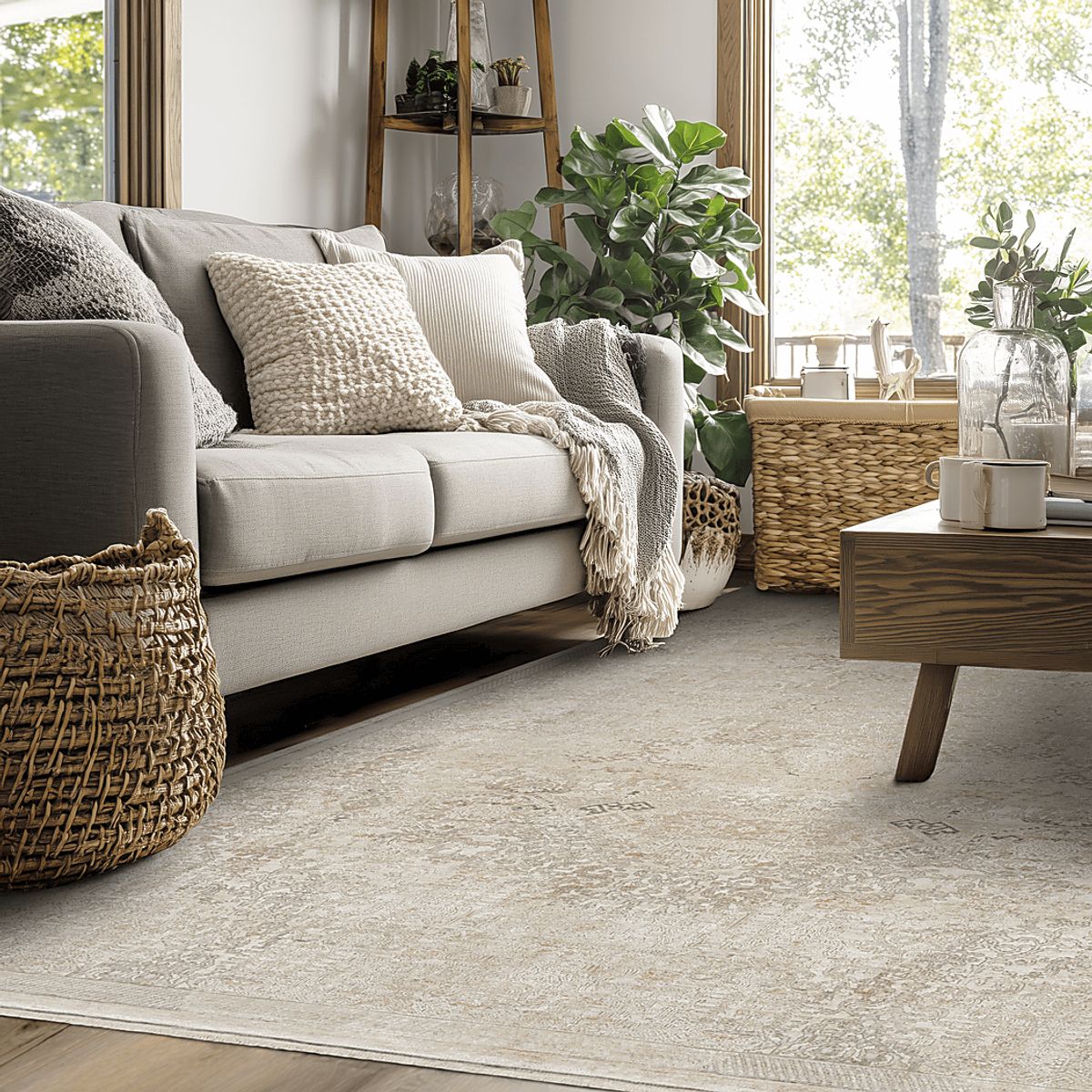 Kernal Beige Rug | Rooms to Go