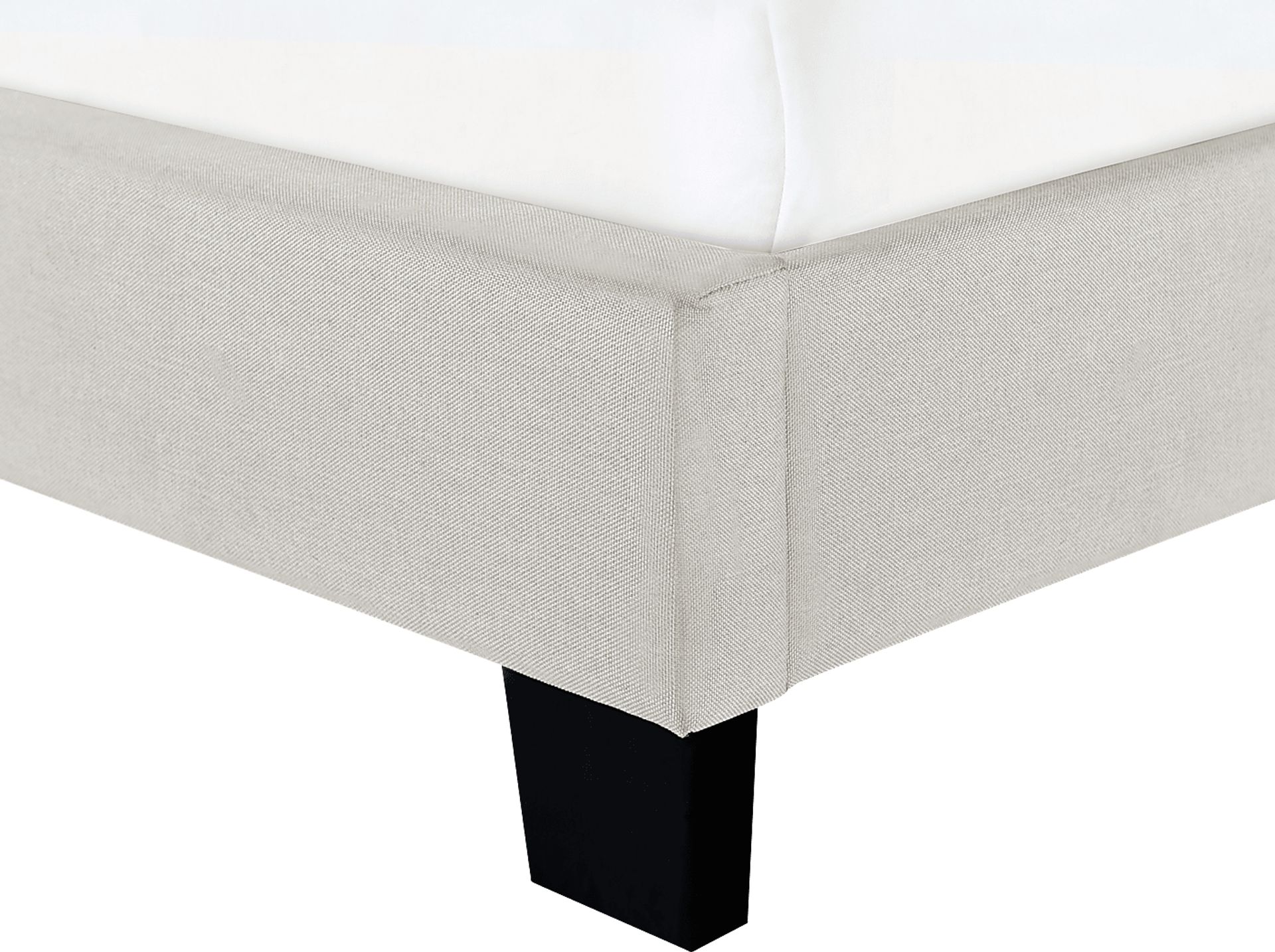 Kernite Gray Light Polyester Fabric Queen Bed | Rooms to Go