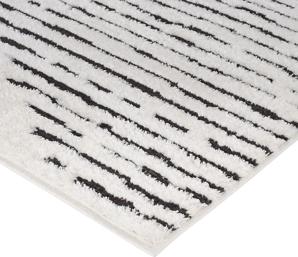 Kerone Black,White Rugs | Rooms to Go