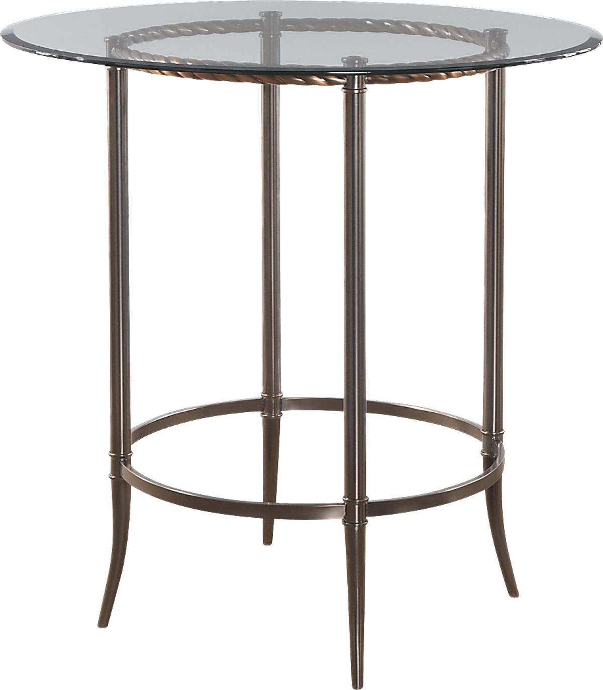 Keyport Copper Metal Bar Height Dining Table | Rooms to Go