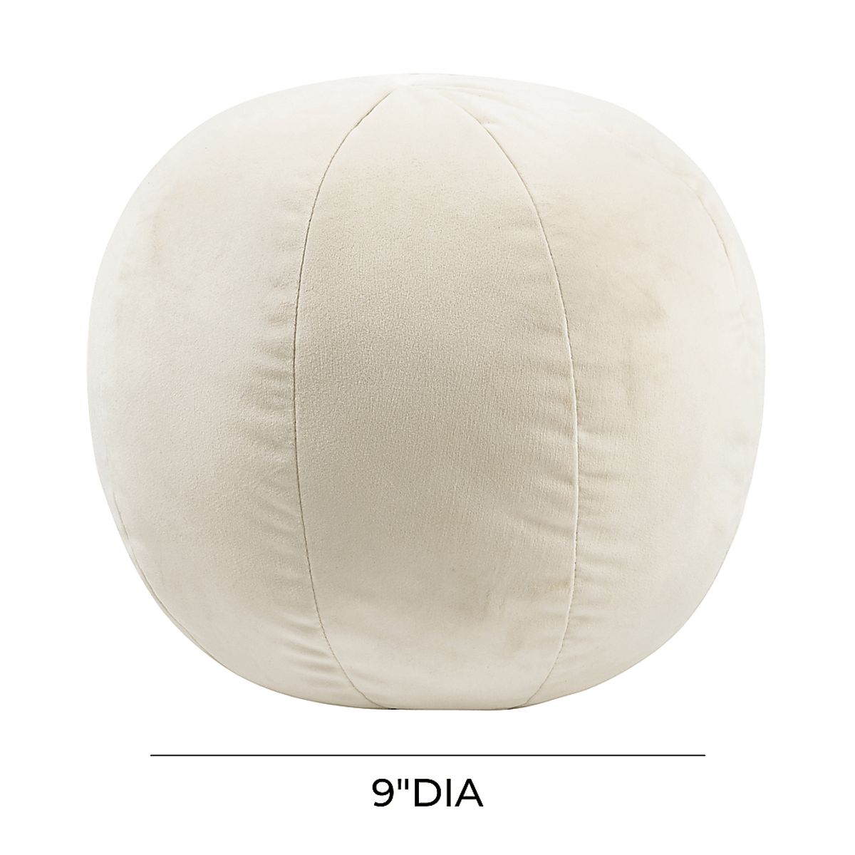 Fuzzy Boba Cream Beige Pillows | Rooms to Go